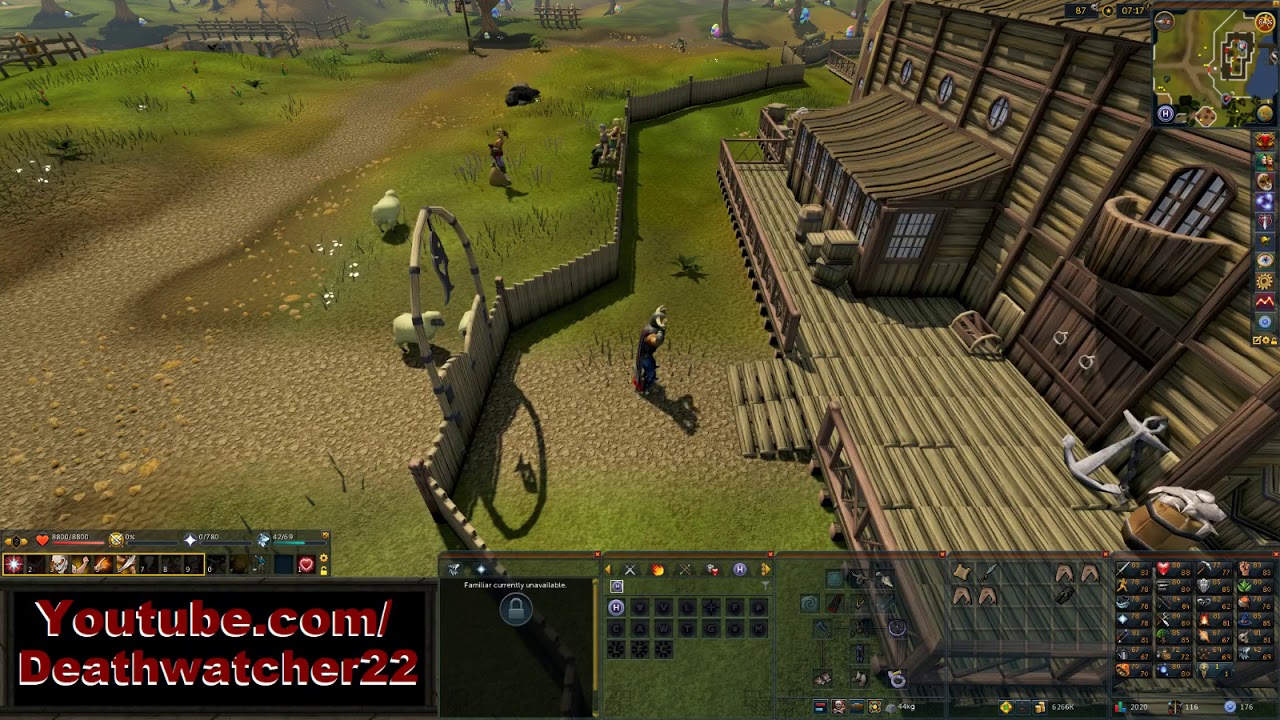 Blow a raspberry in the Fishing Guild Bank Runescape Treasure Trails ...