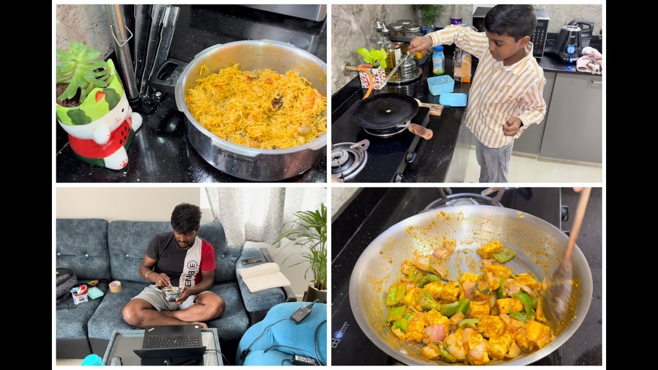 Special lunch for him😍 Hurry burry cooking VLOG😎 - YouTube