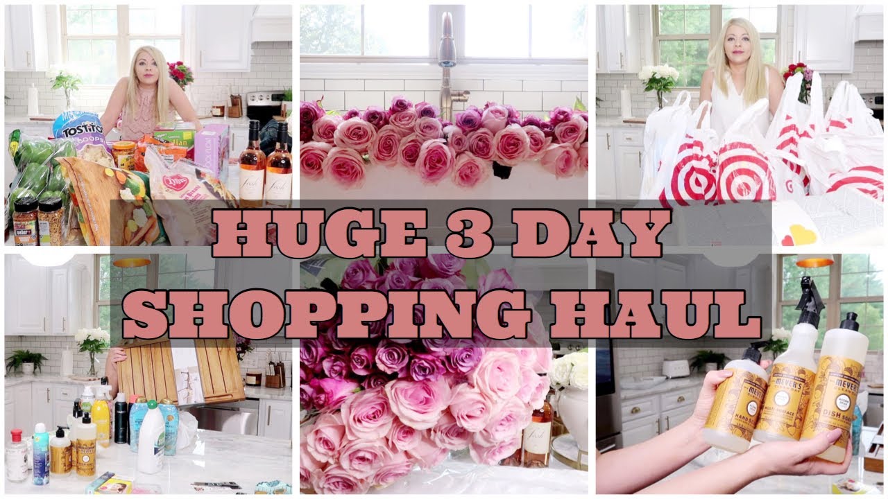HUGE SHOPPING HAUL - YouTube