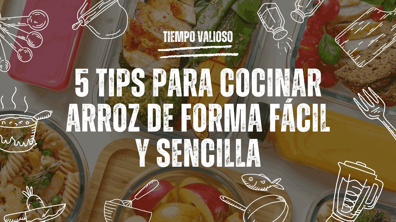 🍽️ 5 Tips para Cocinar Arroz de forma Fácil y Sencilla 🍚 #cocinafacil # ...