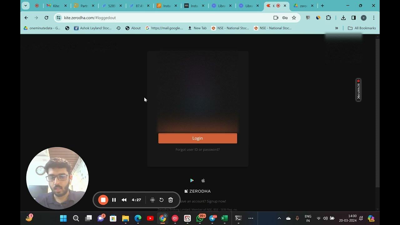 How to setup excel tool for zerodha - YouTube