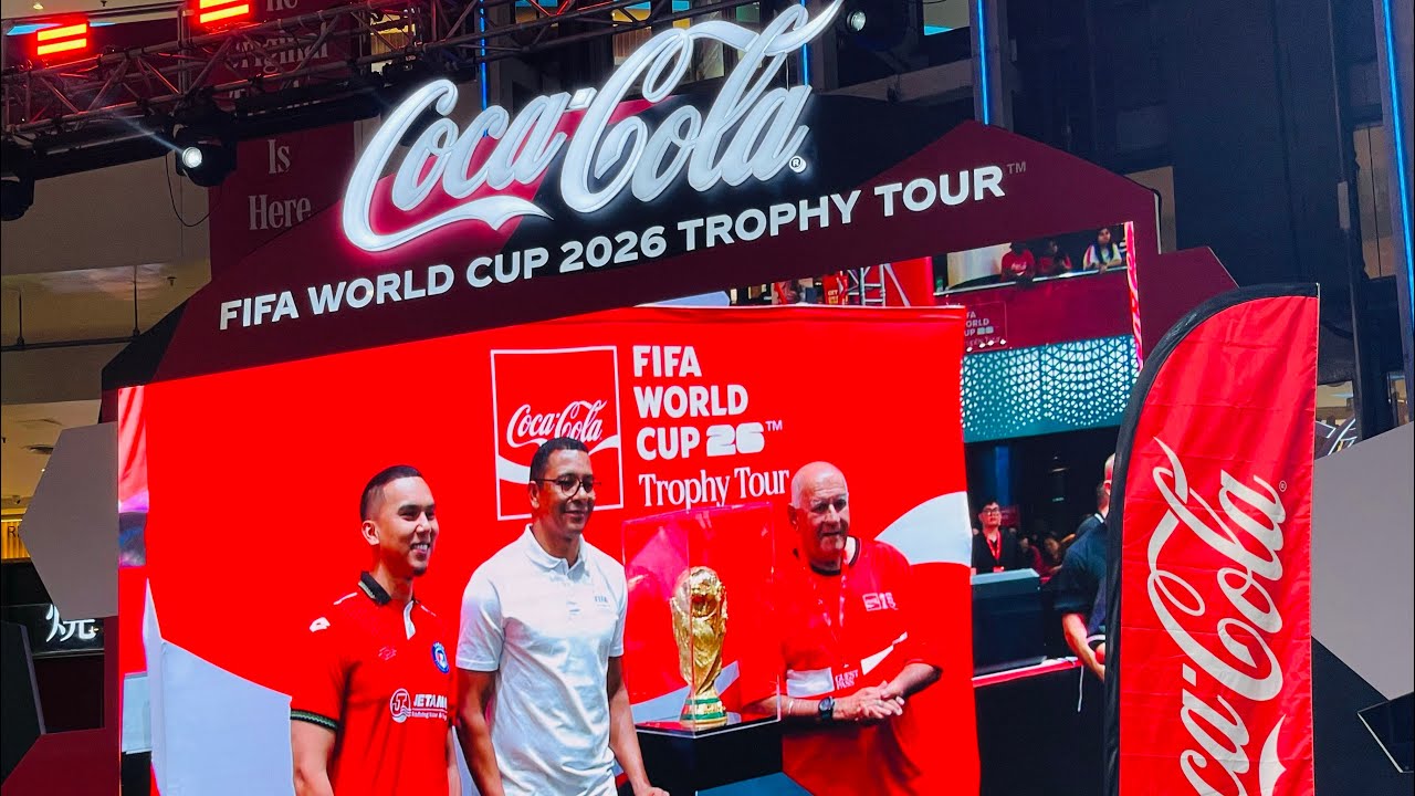 Hafizsidasz | Coca Cola FIFA World Cup Trophy Tour | Sunway Pyramid ...