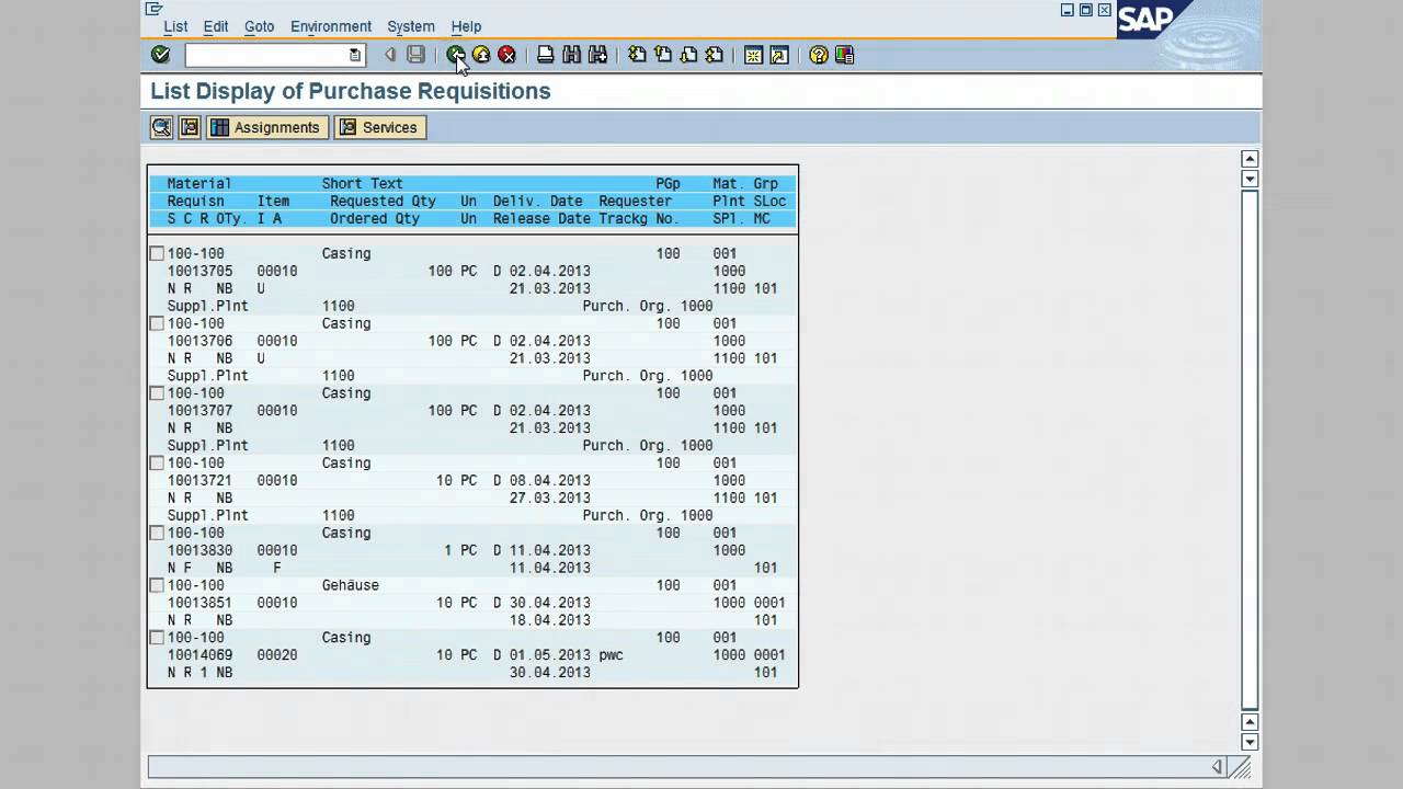 SAP MM FREE COURSE - CLASS 17 - YouTube