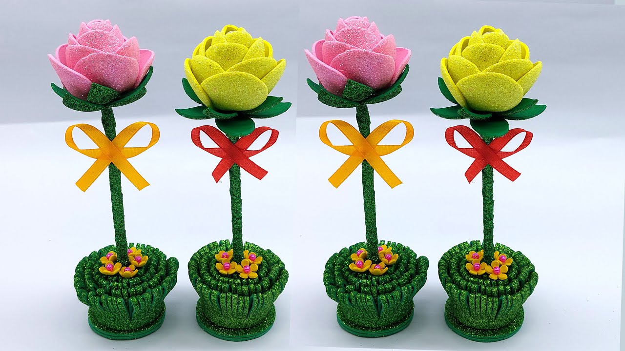 Beautiful Gift Ideas - Easy Handmade Showpiece Making Tutorial - DIY ...