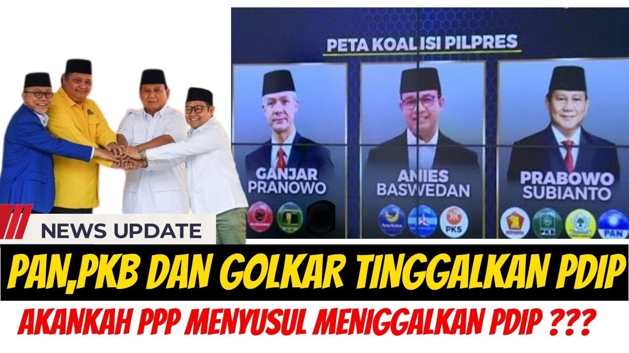 PAN,PKB, DAN GOLKAN TINGGALKAN PDIP ~ MENYUSUL PPP YANG AKAN PINDAH ...