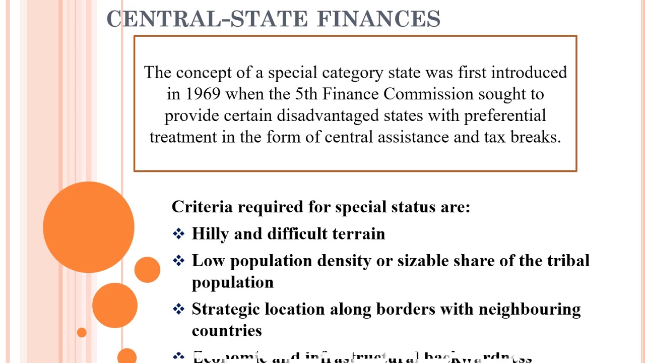 Transfer of resources from central to States & state to local bodies ...
