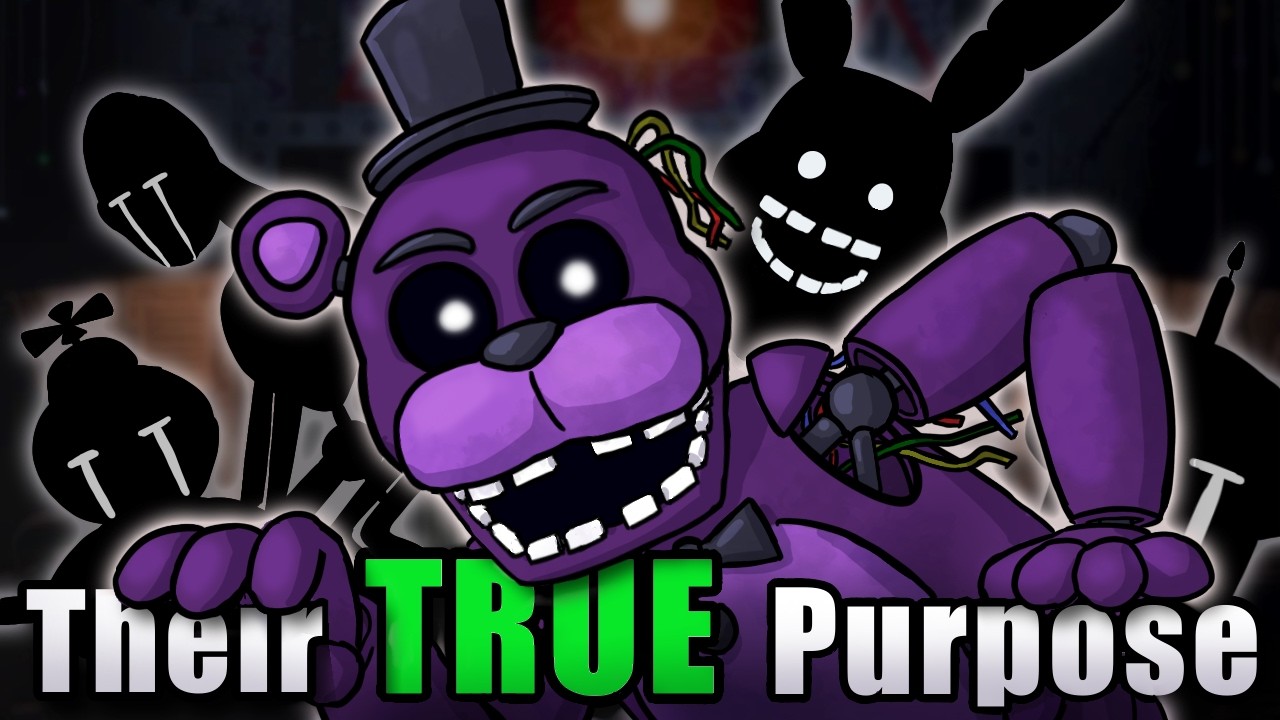 I SOLVED FNAF's Shadow Animatronics - FNAF Theory - YouTube