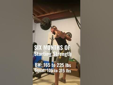 Results from Six Months of Starting Strength - with an Online Coach ...