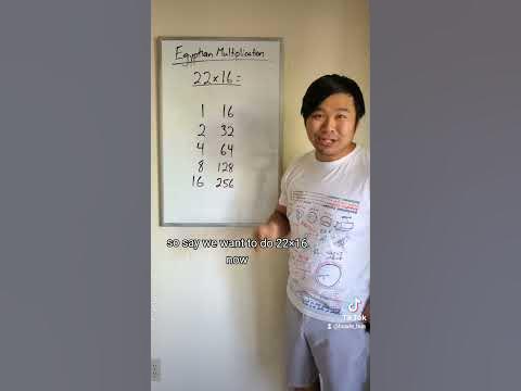 Egyptian multiplication is cool - YouTube