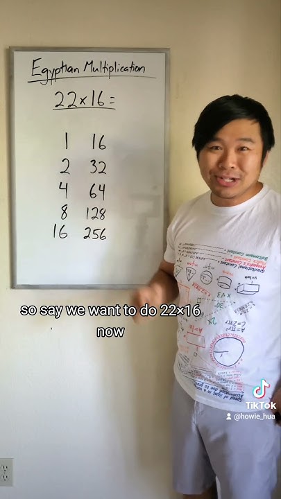 Egyptian multiplication is cool - YouTube