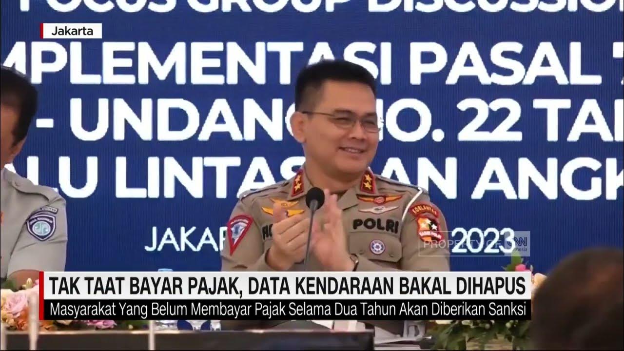 Tak Taat Bayar Pajak, Data Kendaraan Bakal Dihapus - YouTube