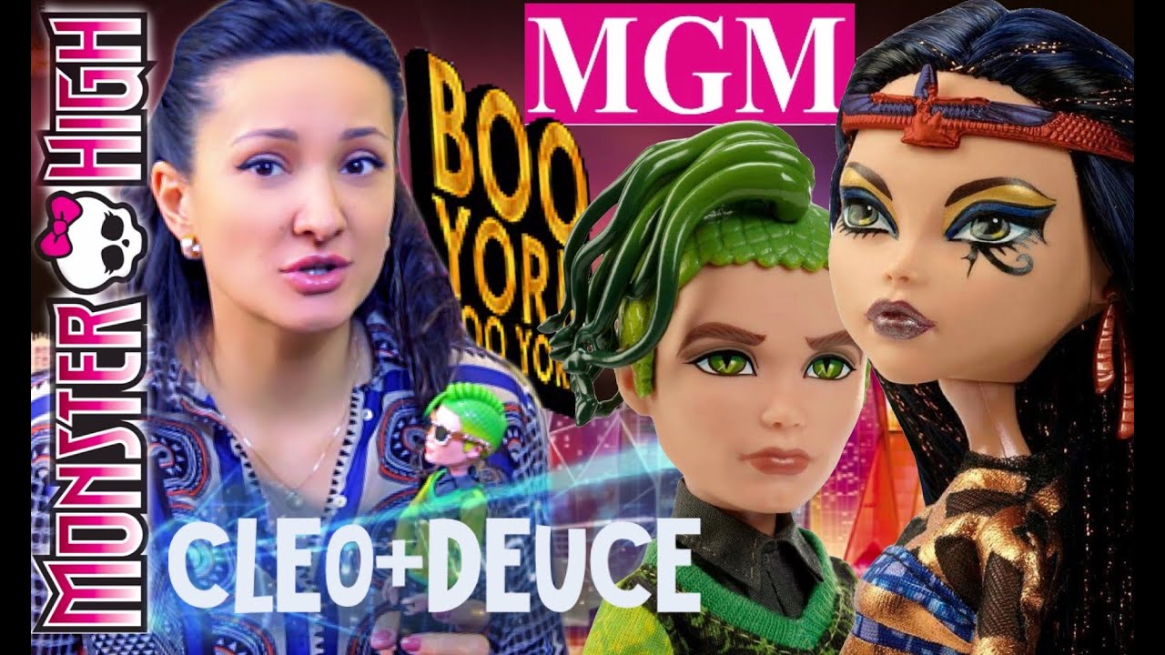 Клео и Дьюс Бу Йорк | Cleo & Deuce Boo York Monster High обзор на ...