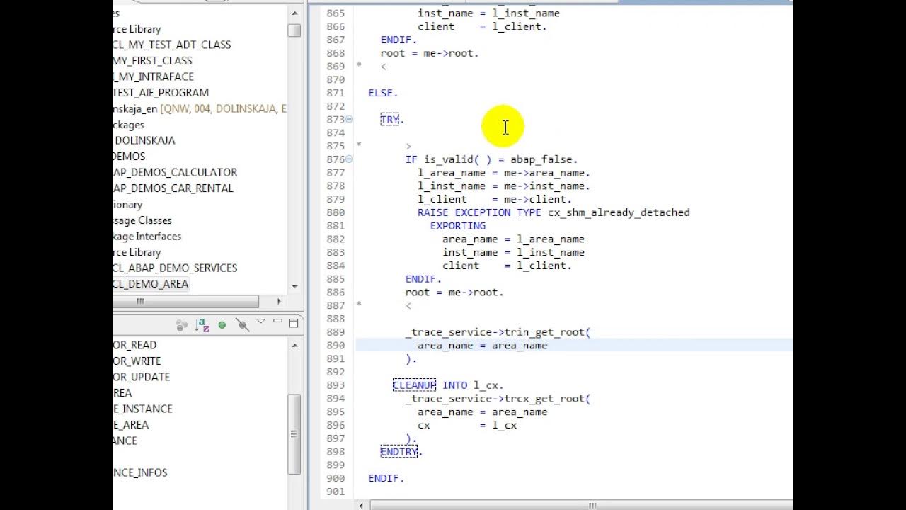 ABAP in Eclipse Tutorials - Formatting your source code - YouTube