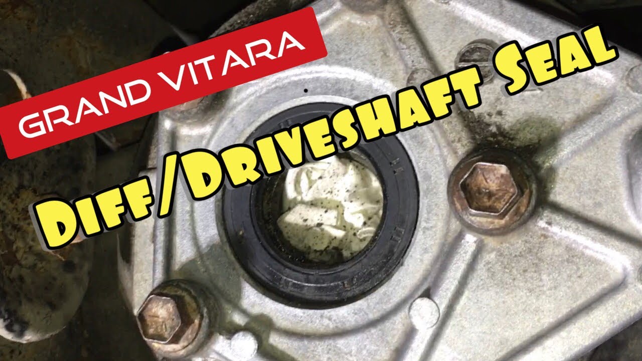 Vitara-Escudo Diff/Driveshaft Seal - YouTube