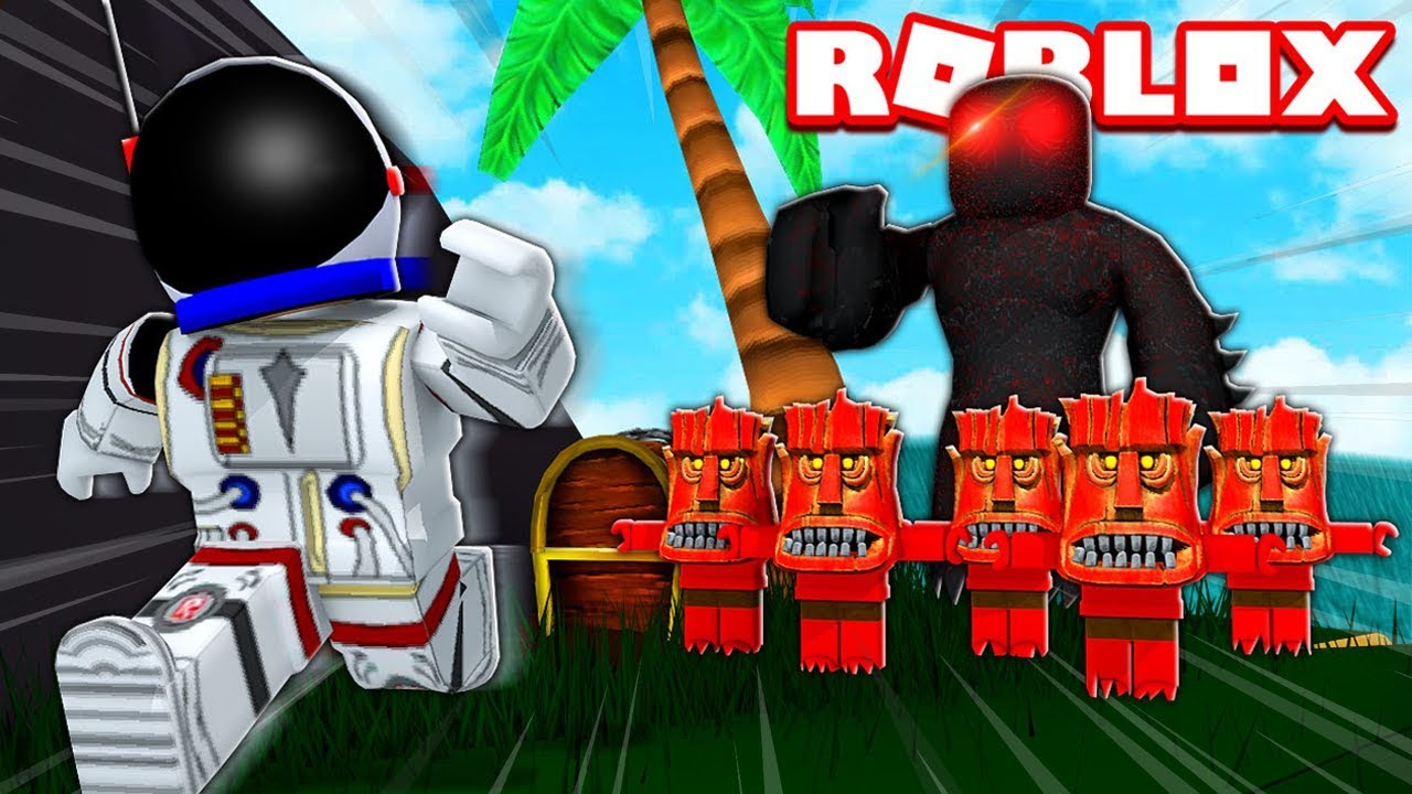ALL ALONE ON A CURSED ISLAND!! - ROBLOX TIKI ISLAND - YouTube