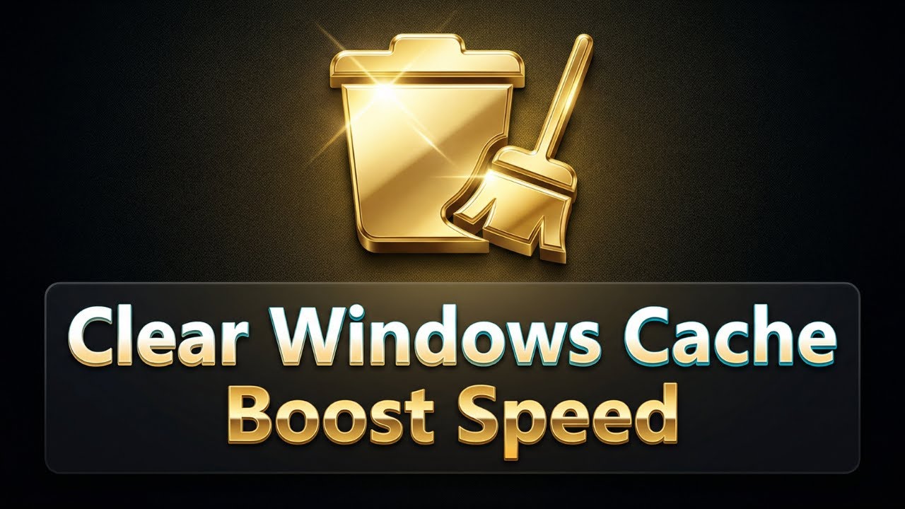 Clear ALL Cache in Windows 11/10 (Boost Speed Instantly!) - YouTube