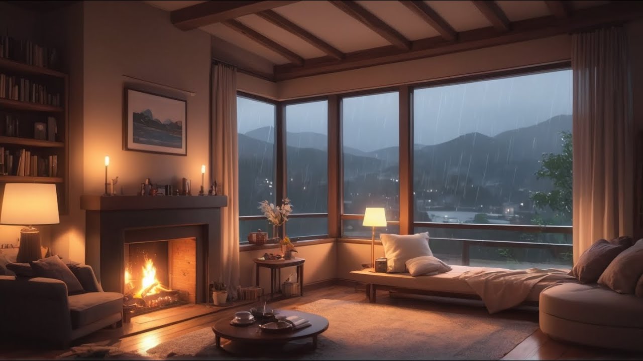 Chill Rain Sounds To Relax Quickly ~ Sounds to Study And Sleep😴📚 Chill ...