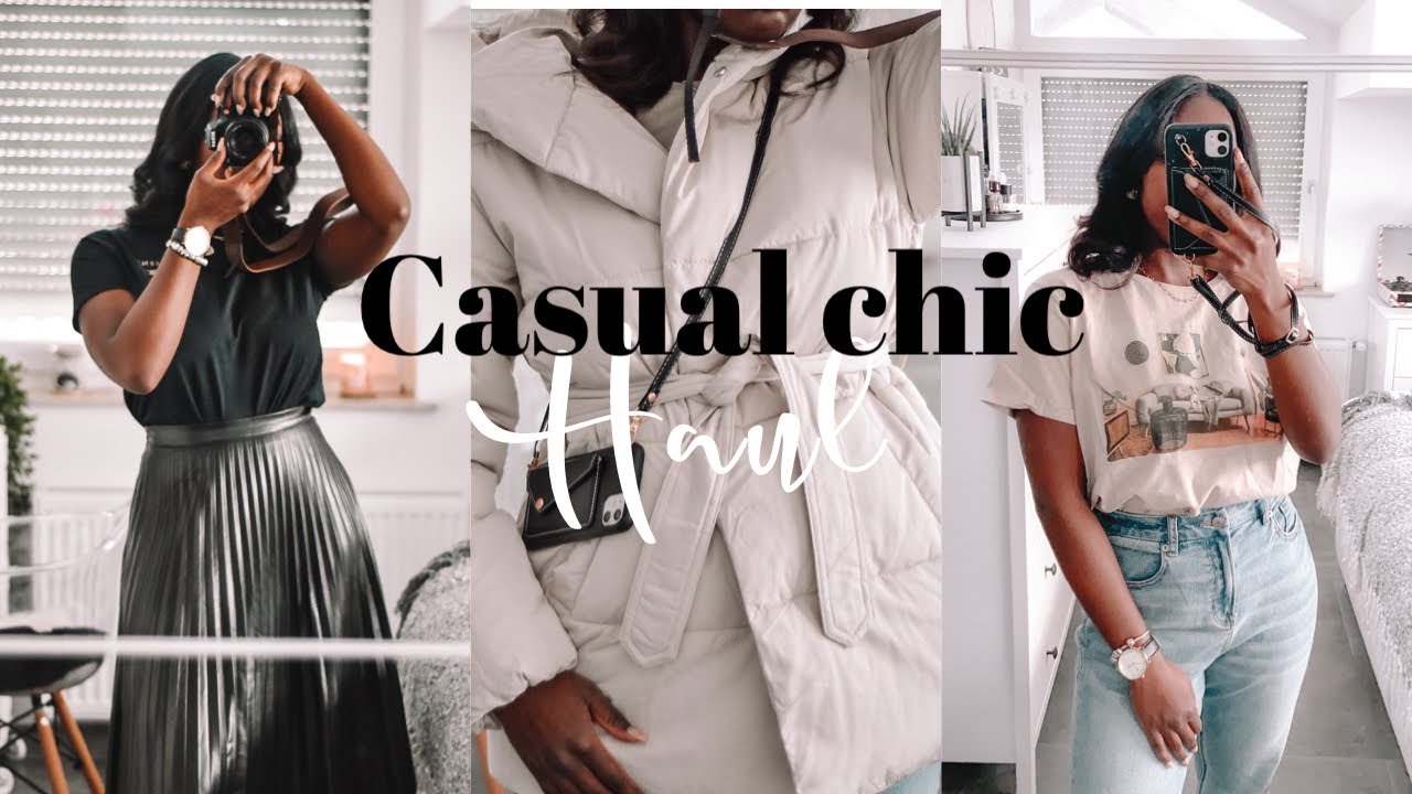 A CASUAL, CHIC & AFFORDABLE TRY-ON HAUL 🌱 - YouTube