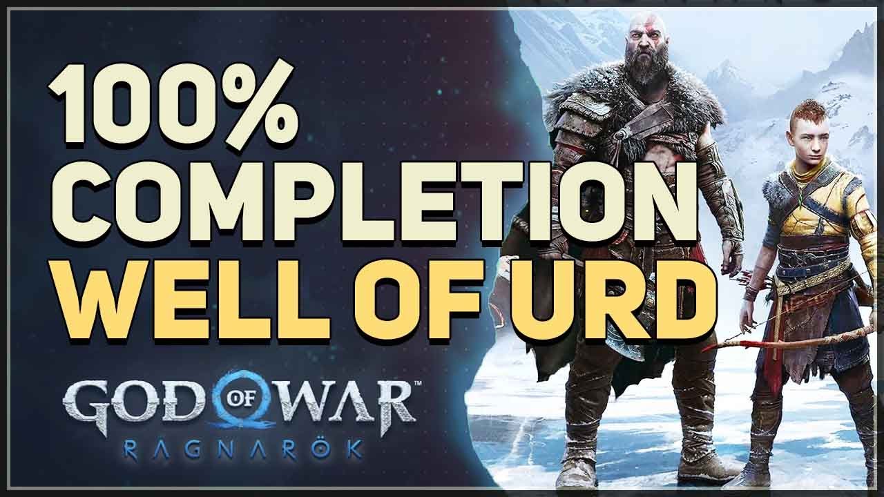 Well of Urd 100% Completion God of War Ragnarok (Nornir Rune Chest ...
