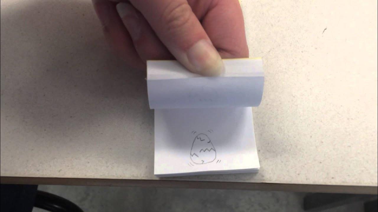 Hatching Egg Flipbook - YouTube