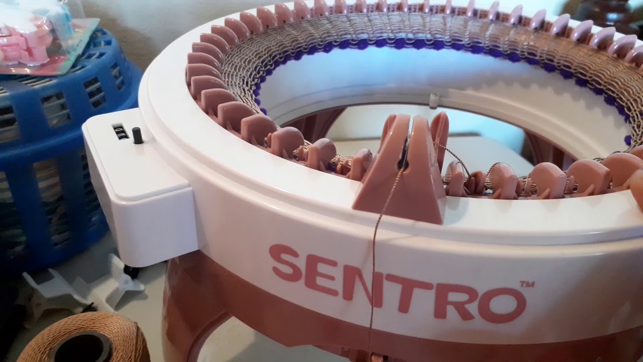 Sentro Knitting Machine - YouTube