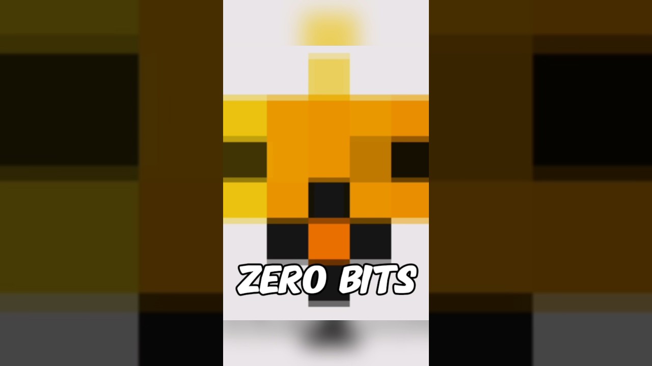 Starr drop 64 bits, 32 bits, 16 bits, 8 bits, 4 bits, 2 bits, 1 bit, half bit, quarter bit, zero ...