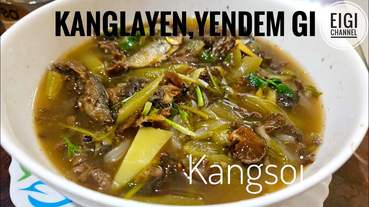 Kanglayen ( Split-Gill Mushroom) Kangsoi Khuhaodi Loire 😋🤤 | Manipuri ...