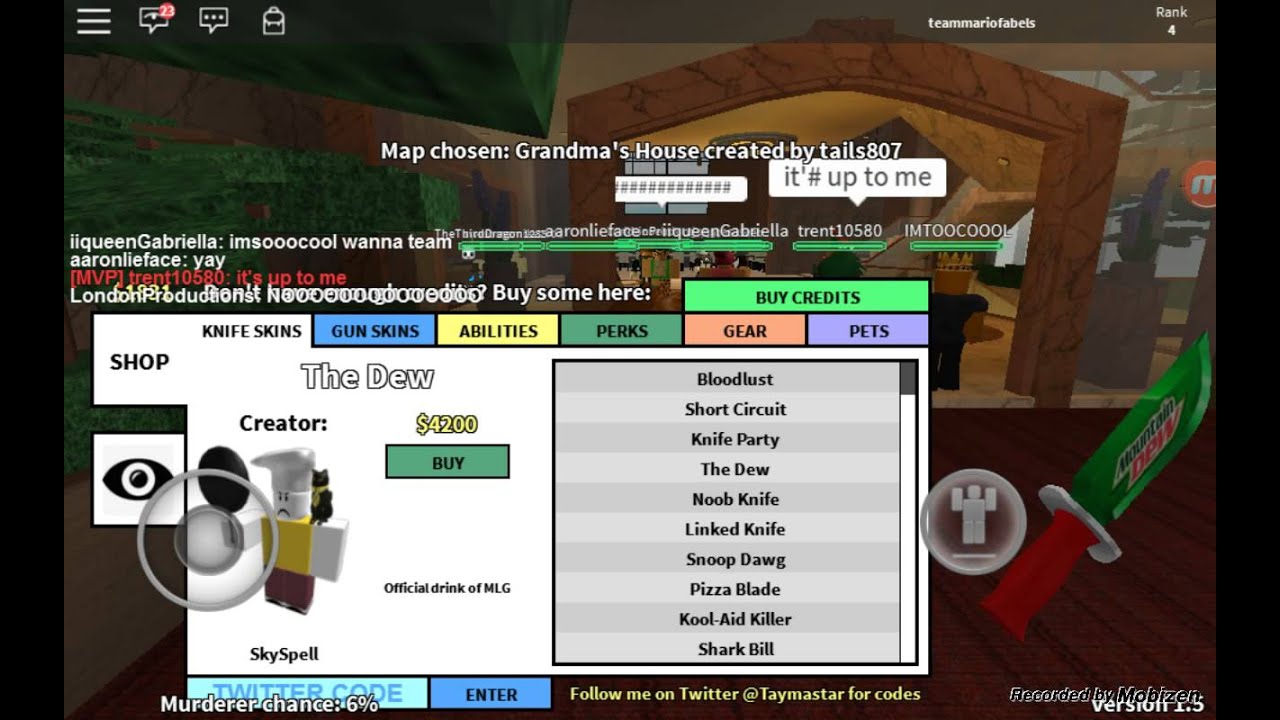 ROBLOX twisted murder/introduction - YouTube