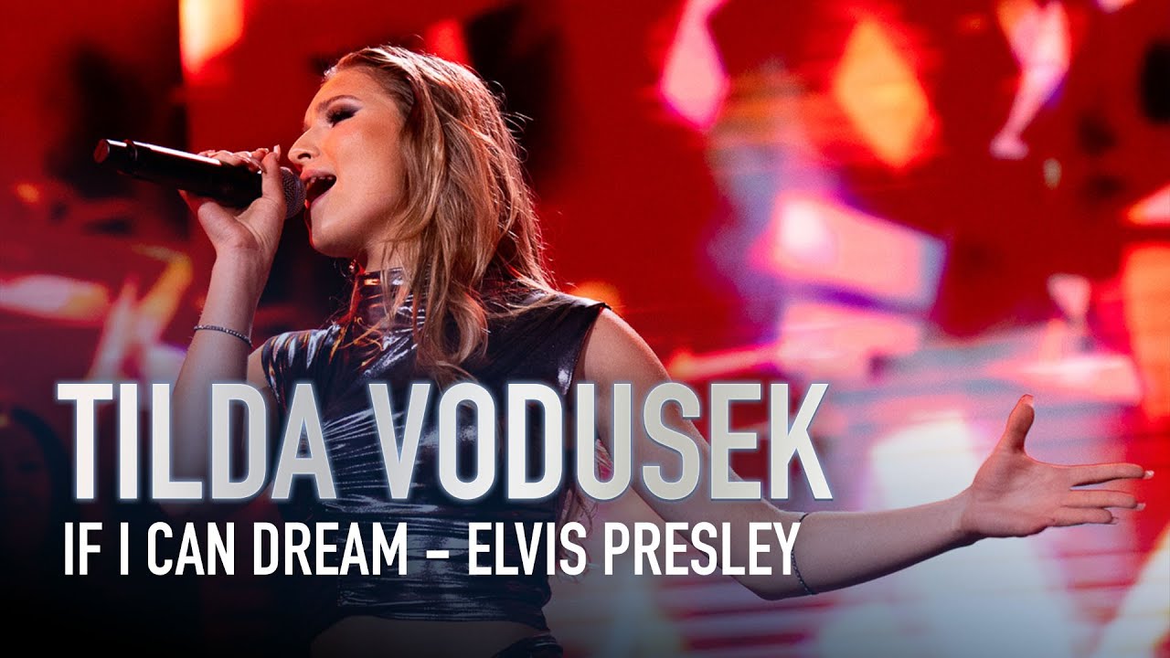 Tilda Vodusek sjunger If I Can Dream av Elvis Presley i Idol 2023 - YouTube