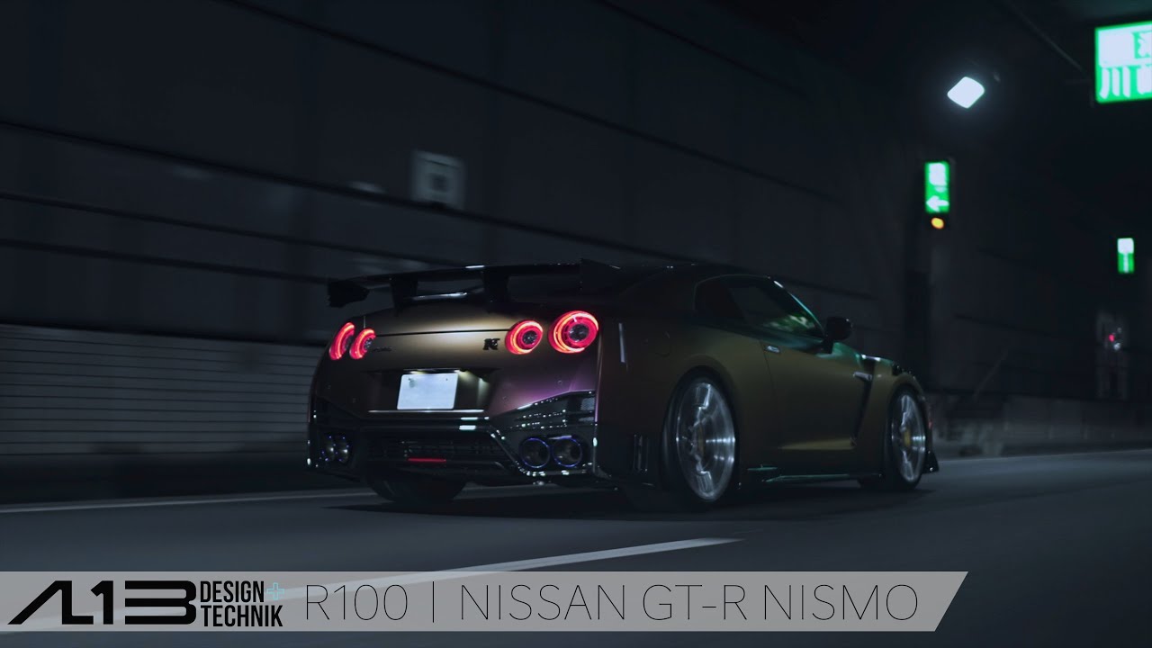 【bond shop Tokyo】NISSAN GT-R NISMO on AL13 Wheels【4K】 - YouTube