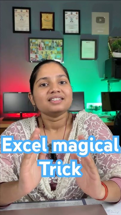 😱Excel Magical Trick🔥Advance Excel Trick #shorts #ytviral #excel #exceltips #computer # ...