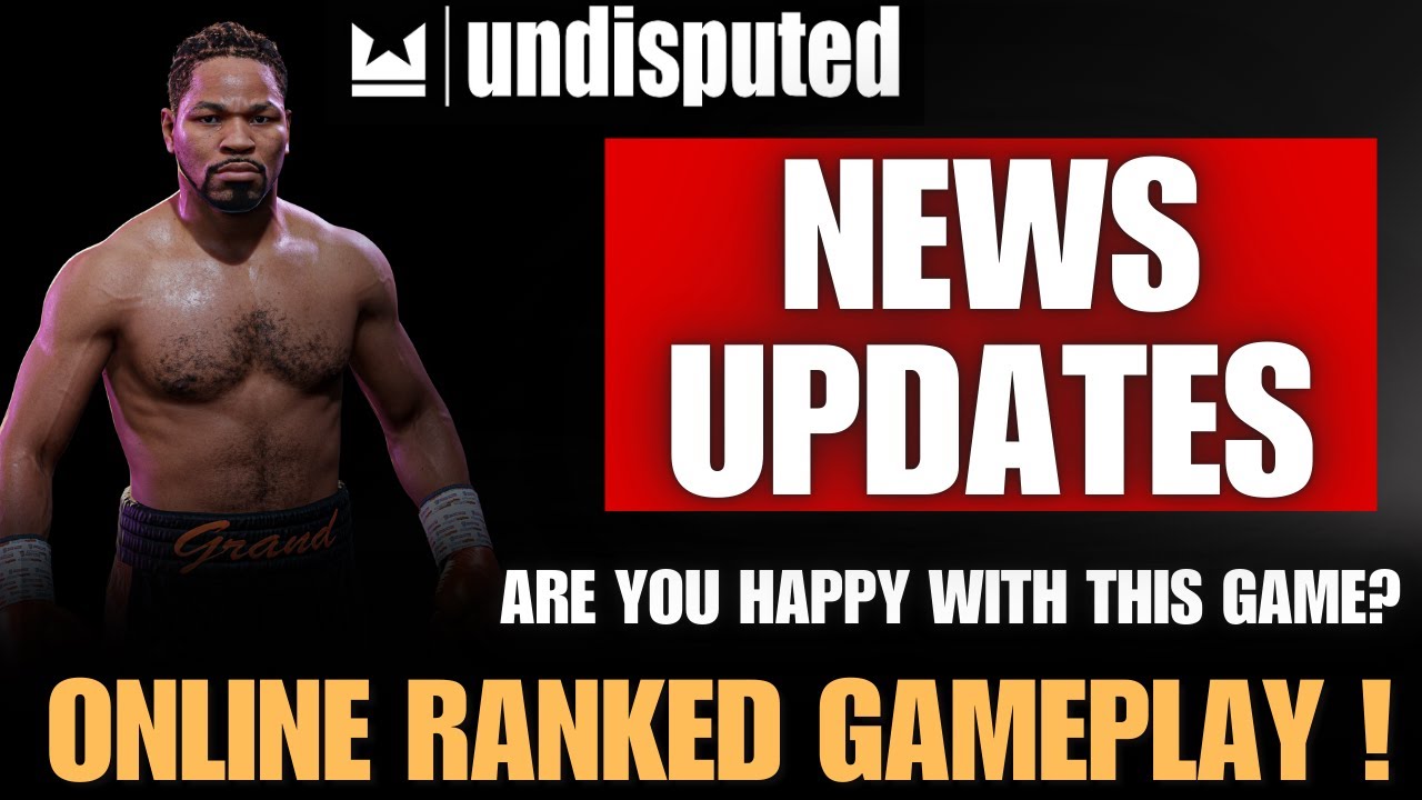 Undisputed Boxing | This Game Will BE GREAT With Time! - YouTube