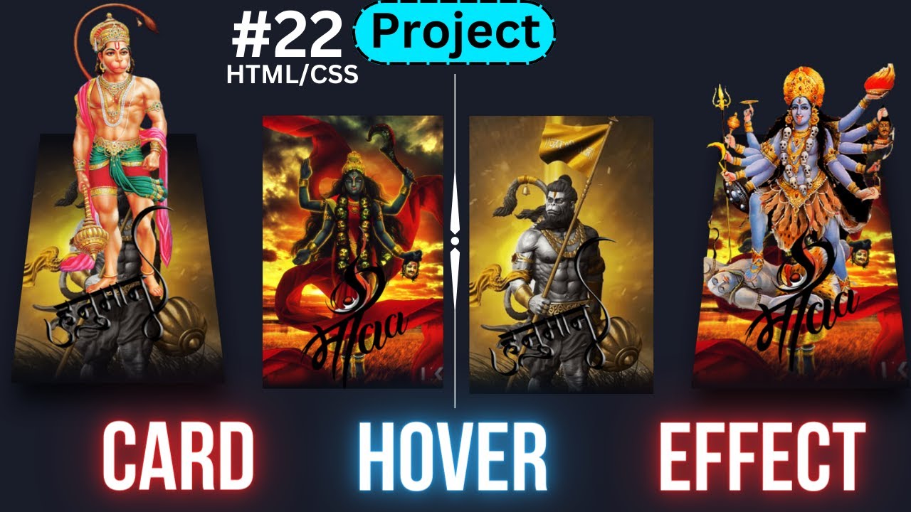 3d Card Hover Effects With Html And Css Interactive Web Design Tutorial 2819