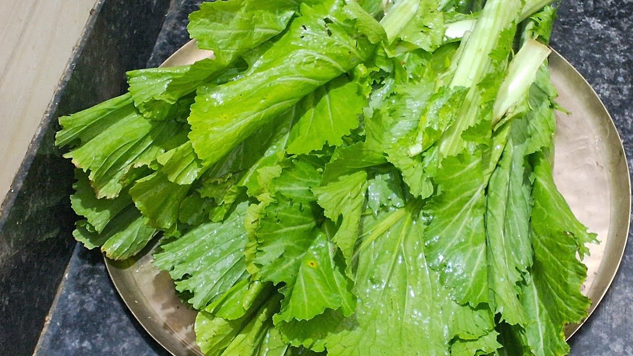 Lai Shak | Assamese | Mustard Greens | Leafy Vegetable | Pakoda Recipe ...