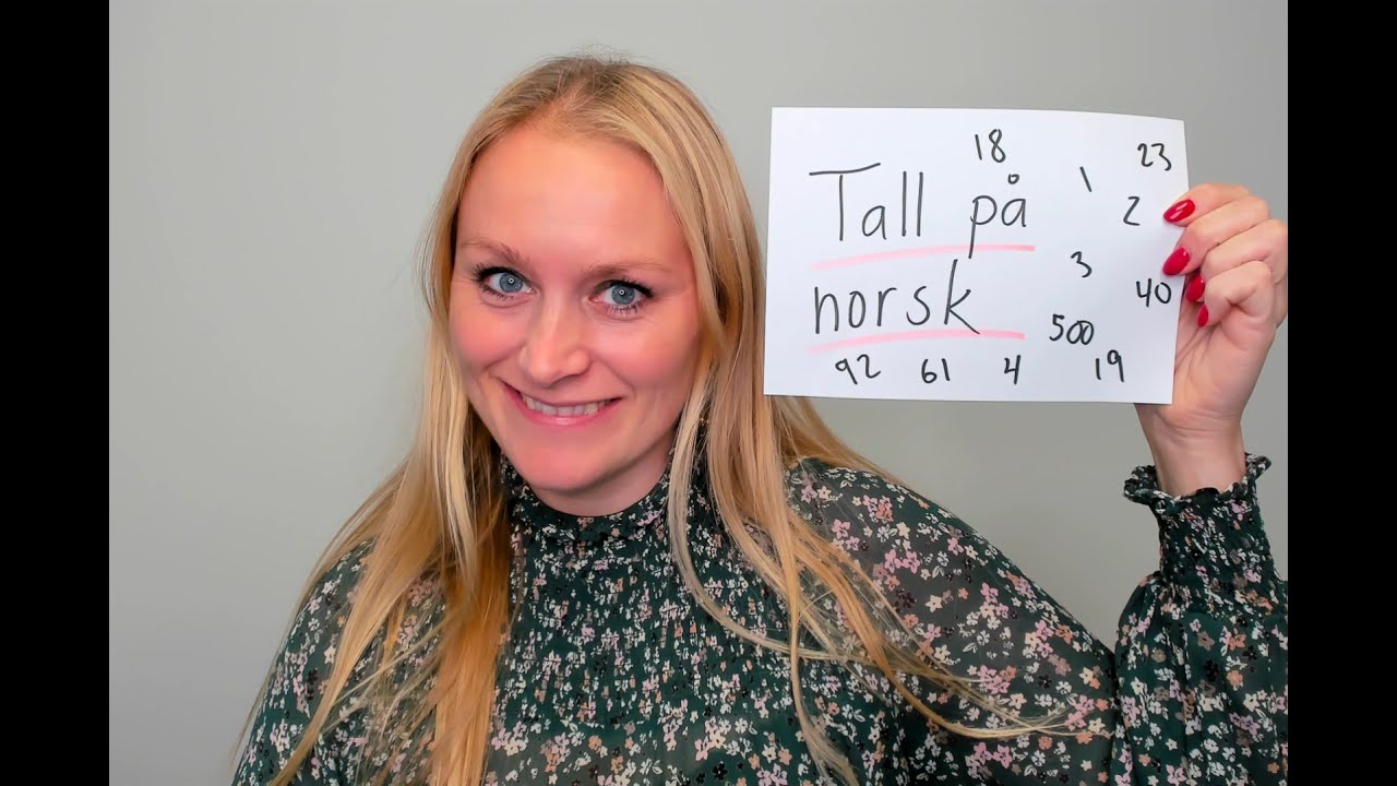 Video 759 Tall på norsk - YouTube