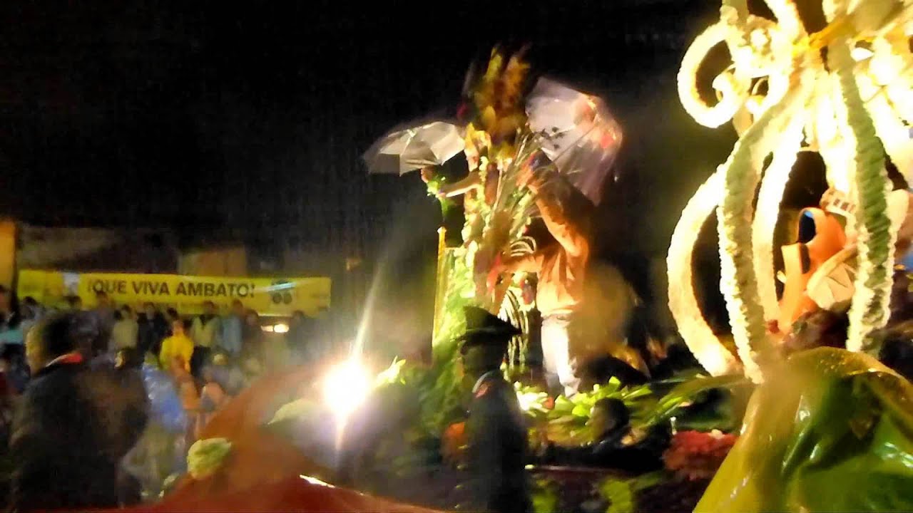 Carnaval in Ambato, Ecuador - YouTube