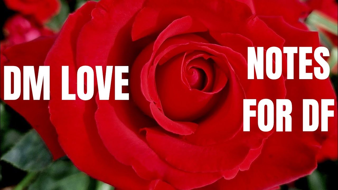 DM to DF Love Notes: Into Valentine’s week messages they've for you, "I ...