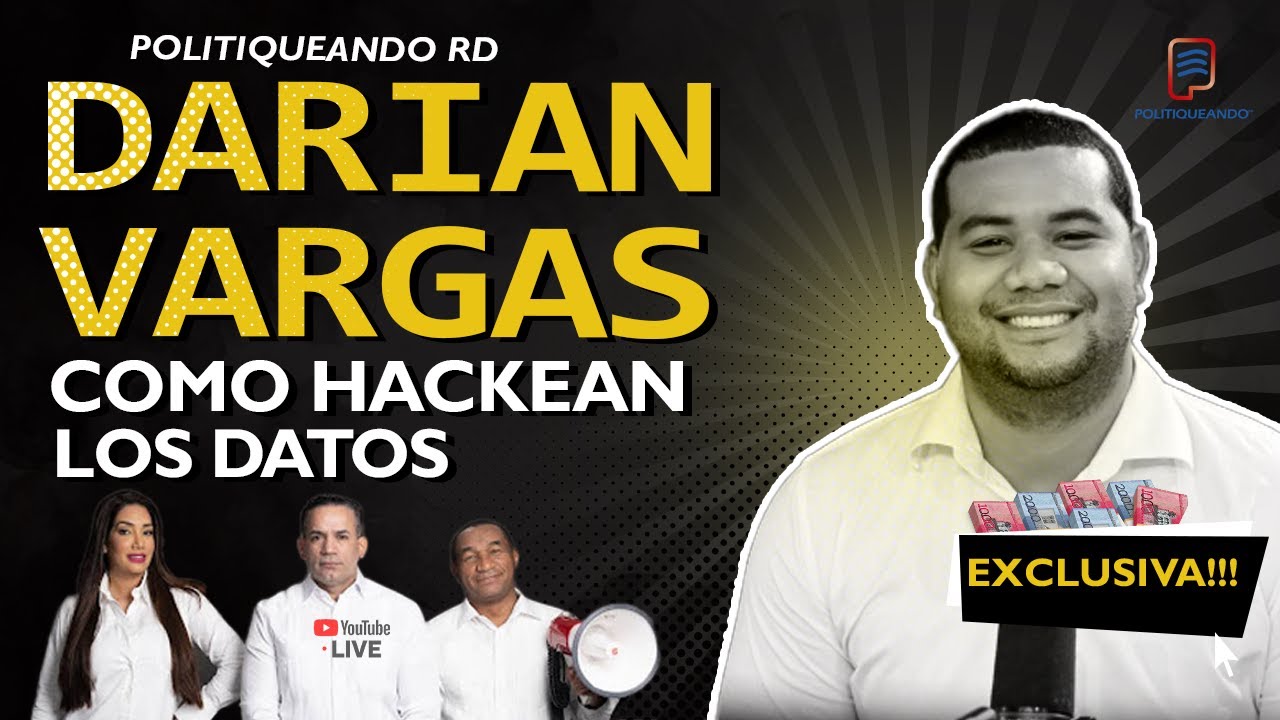 DARIAN VARGAS COMO SE HACKEAN LOS DATOS Y LOS TRUCOS DE LAS REDES - YouTube