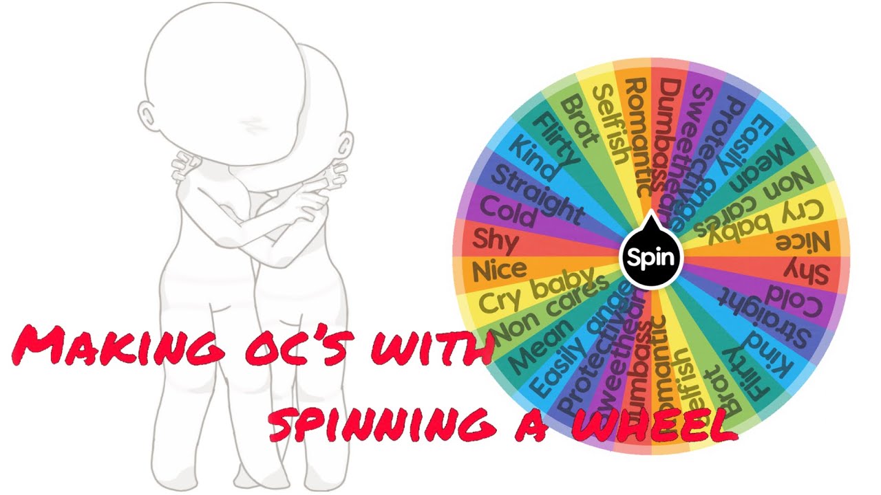 Making oc’s by spinning a wheel #gacha #wheel @RockOnRonja #23 - YouTube