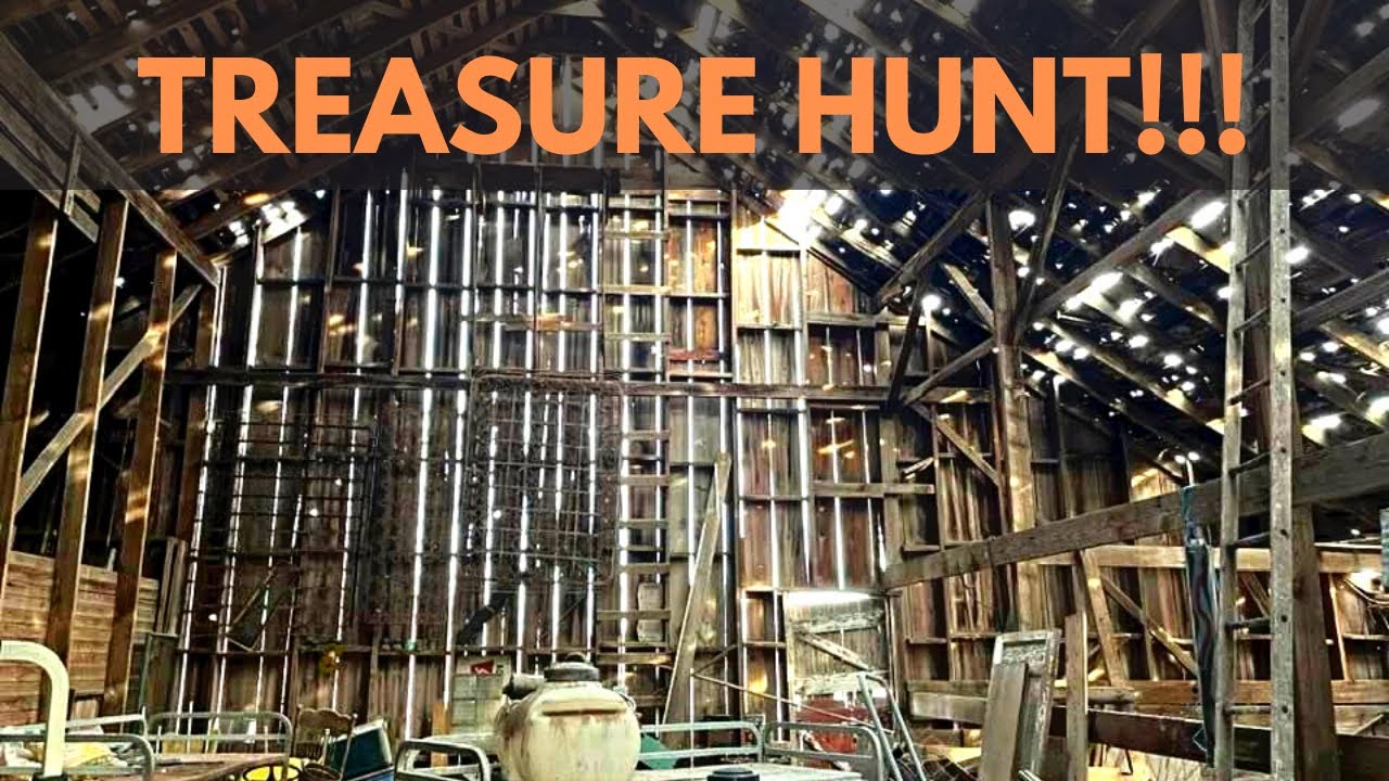 Digging For Treasure In A Very Old Barn | Abandoned Farm Cleanup Day 4 ...
