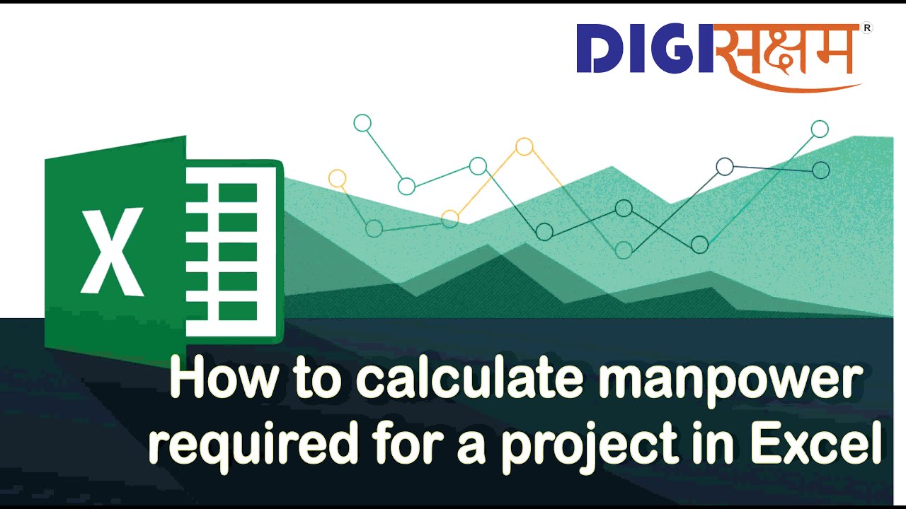 #Excel Tips & Tricks | How to calculate the required manpower for a ...