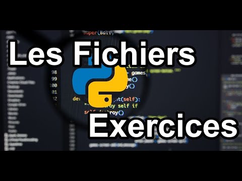 Python Série Exercices | Les Fichiers | Arabic Darija | Exercice 3 : سلسلة تمارين بايثون ...