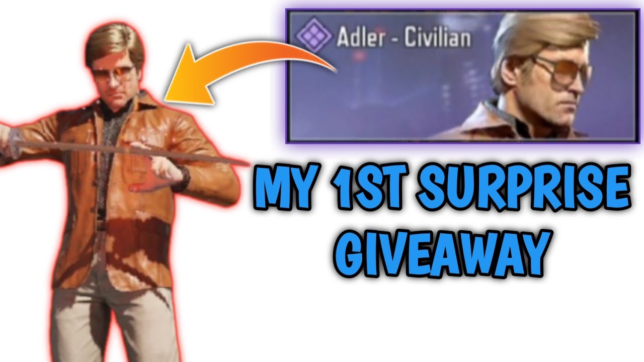 RIC GAMING SURPRISE ADLER CIVILIAN GIVEAWAY SEASON 12 CALL OF DUTY ...