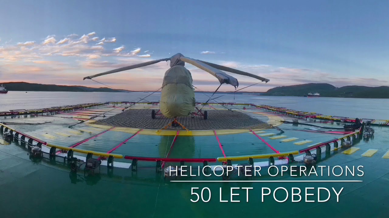 Helicopter Operations, 50 Years of Victory, North Pole - YouTube