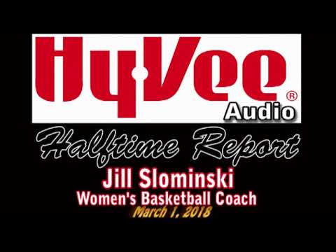 HyVee Halftime Audio: Jill Slominski (March 1, 2018) - YouTube