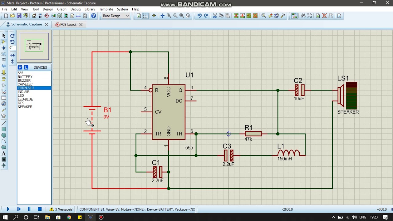 Metal detector project - YouTube