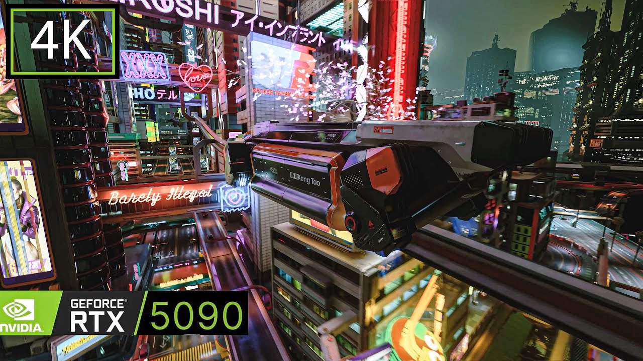 Flying MOD in Cyberpunk 2077 I Ambient Night Flight - YouTube