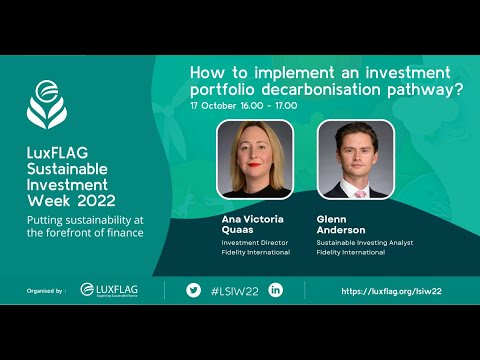 Fidelity: How to implement an investment portfolio decarbonisation ...