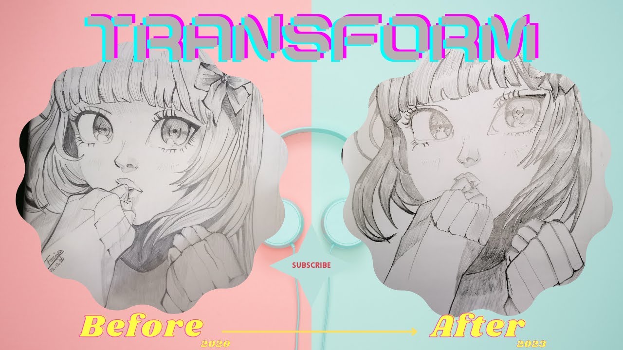 Sketch Evolution Over 3 Years. [Which one is better???] - YouTube