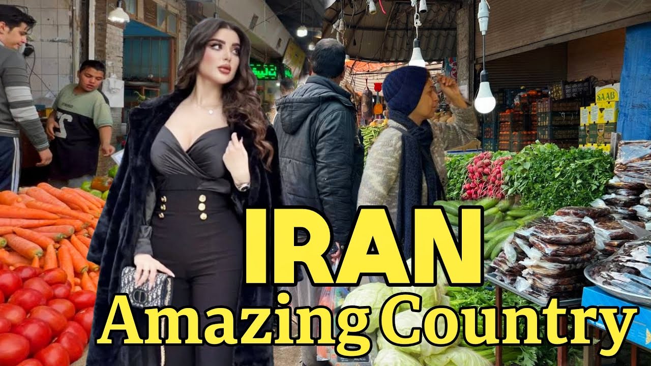 Exploring the Centenary Market of Kerman's Rich People and Food Prices ...